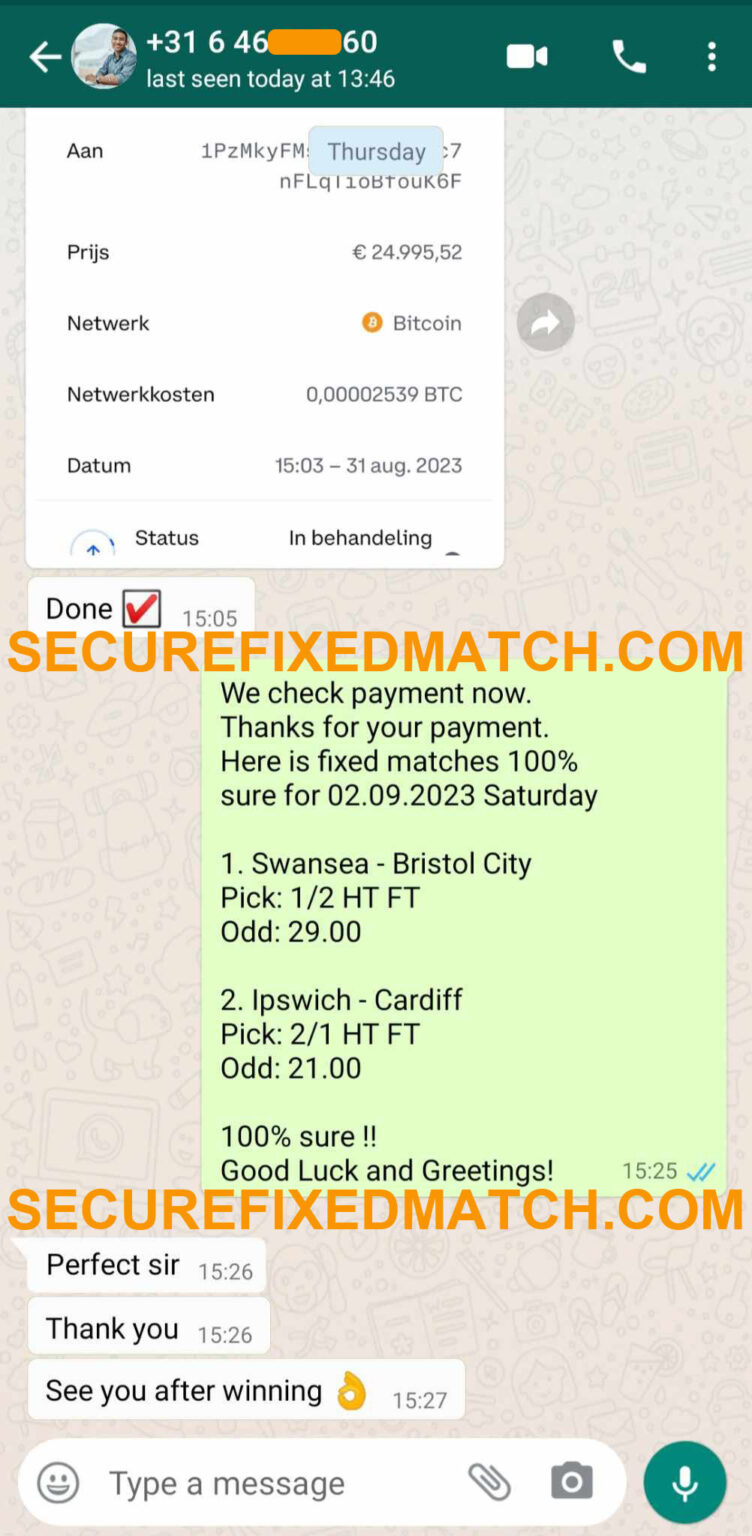 SECURE FIXED MATCH 100% SURE - Fixed Matches, Fixed Match, Correct ...