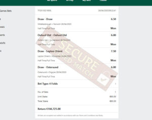 SECURE FIXED MATCH 100% SURE - Fixed Matches, Fixed Match, Correct ...